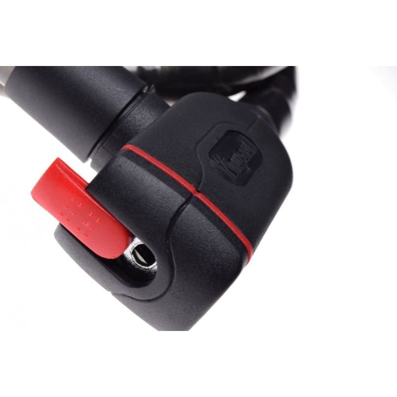 Antifurt cu cheie, pentru legat biciclete/moto, 25 mm x 1200 mm - eMAG.ro