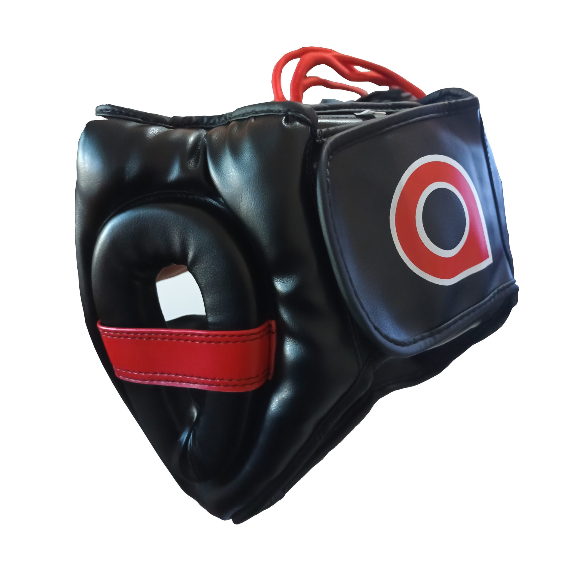 Casca de Box, Aasta, Piele Naturala, Negru Rosu, L - eMAG.ro