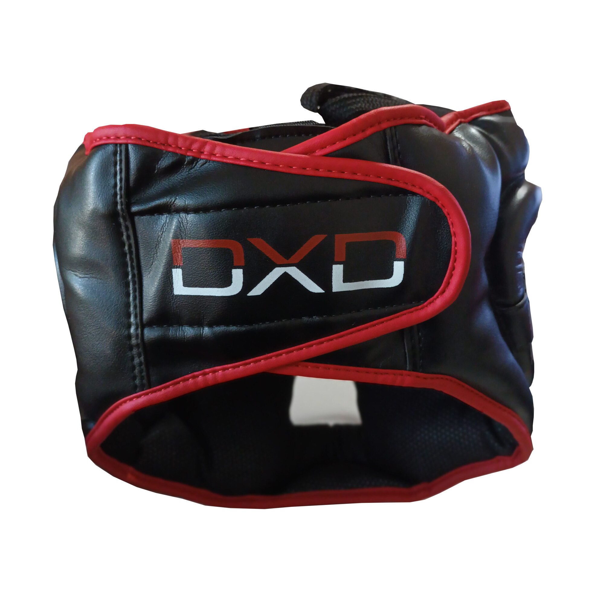 Casca de Box Dxd, Piele Naturala, Negru Rosu, S - eMAG.ro