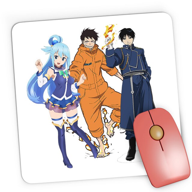 Mousepad Gaming Fire Force Kusakabe Animeeater Konosuba, 21x19 cm - eMAG.ro
