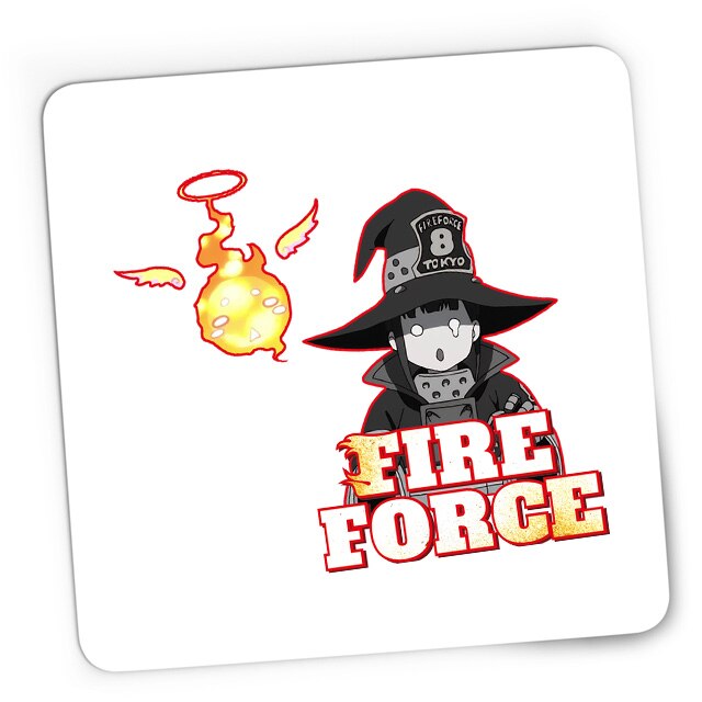 Gaming Egérpad Fire Force Maki Oze Wizard Merlin, 21x19 cm - eMAG.hu