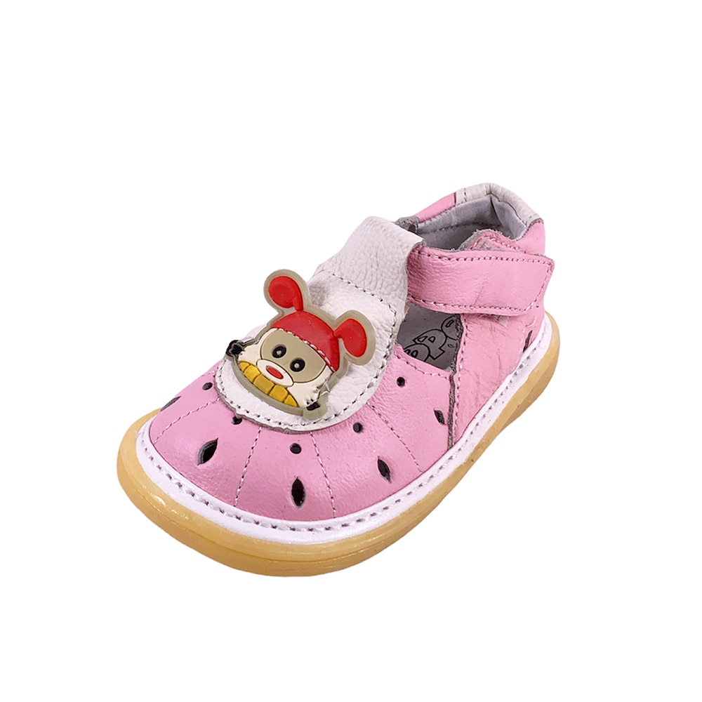Sandale bebe, Chippo, Piele naturala, Roz, 24 - eMAG.ro