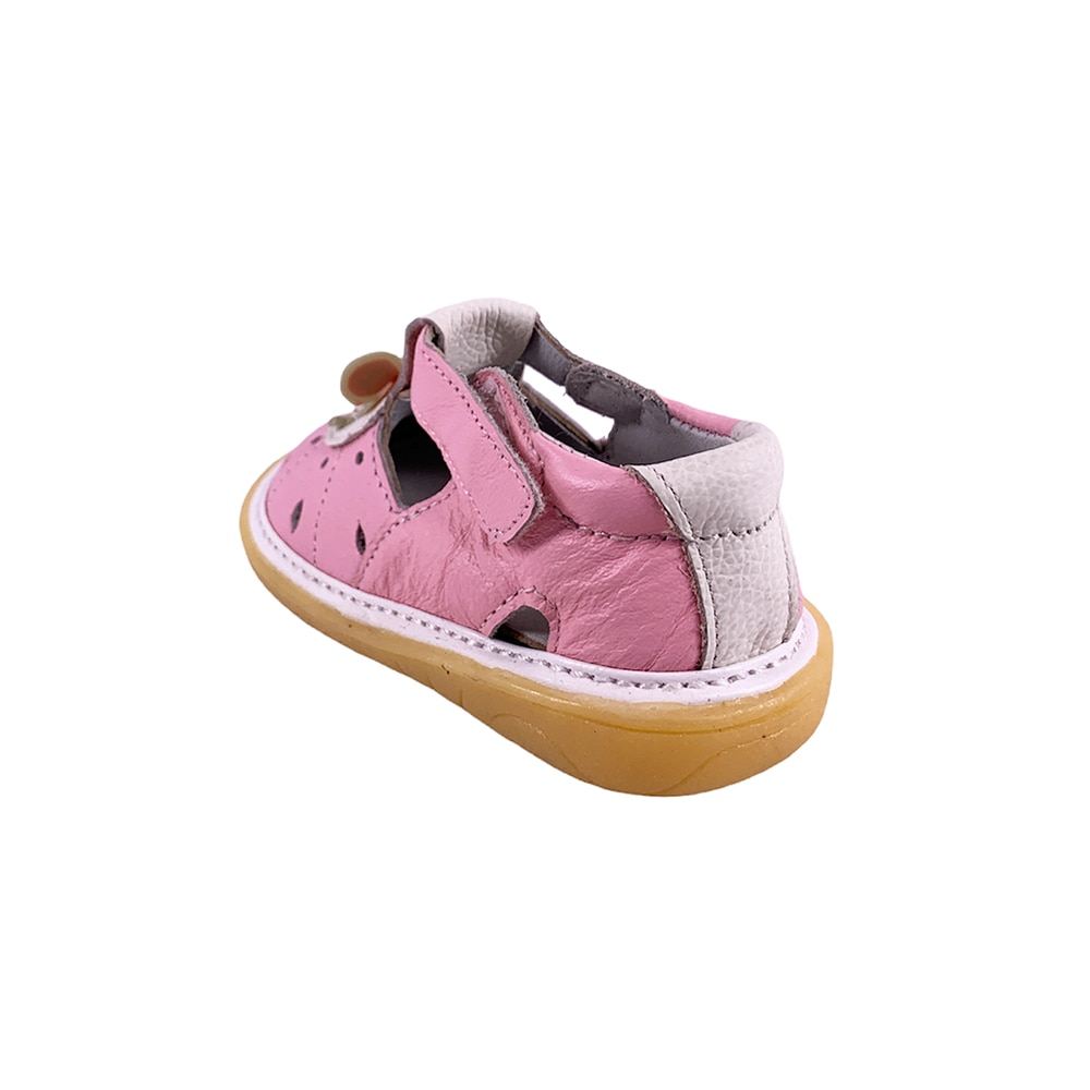 Sandale bebe, Chippo, Piele naturala, Roz, 24 - eMAG.ro