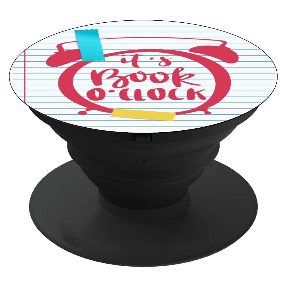 Suport telefon Pop Socket It's Book O'Clock, 4x2.5cm, Multicolor - eMAG.ro