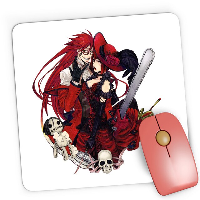 Гейминг подложка за мишка Black Butler Madame Red Shinigami Reaper ...