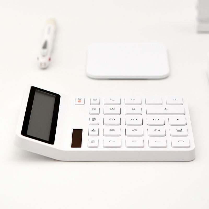 Calculator de Birou KACO K1412 Modern, 12 Digit, Oprire automata, Alb ...