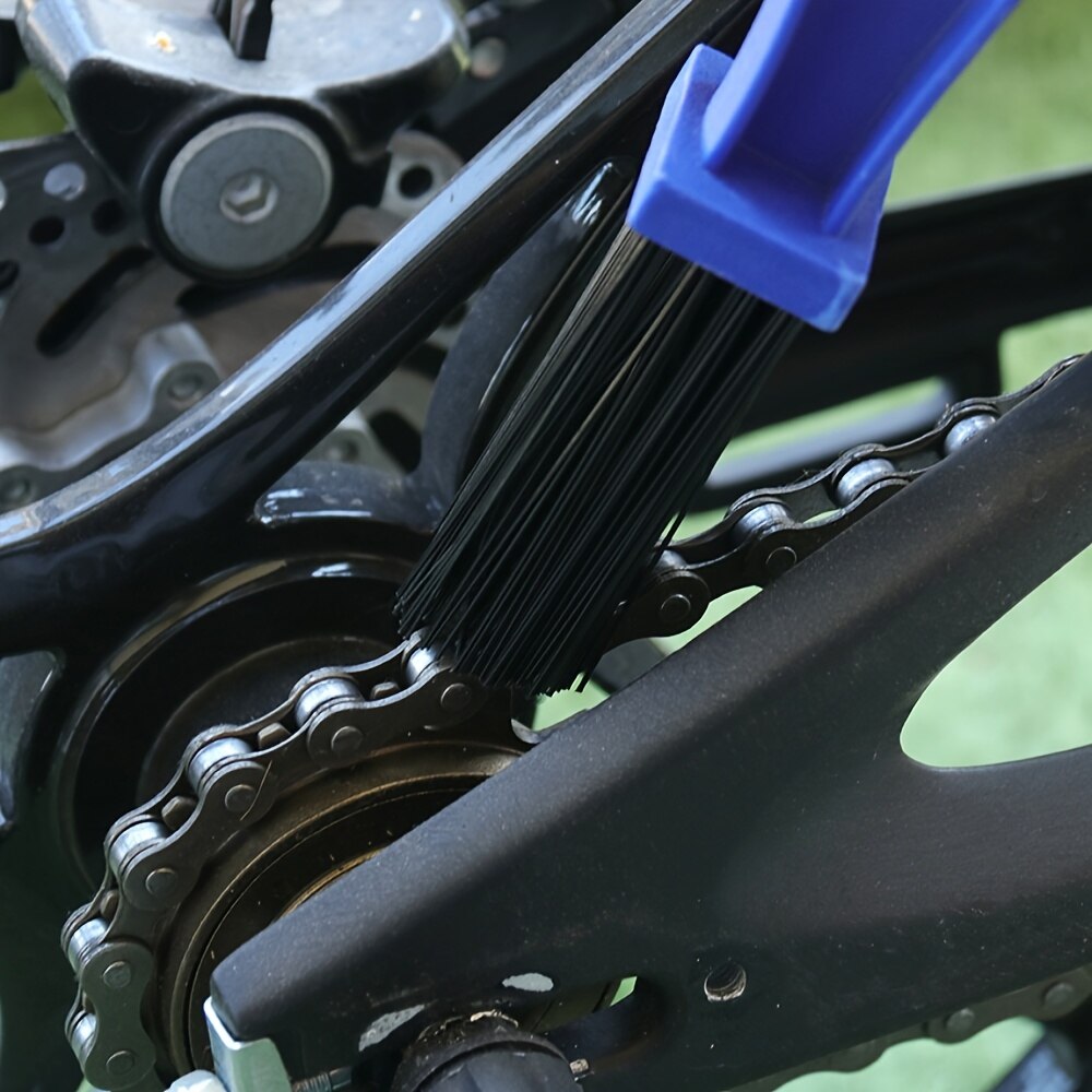Set perii curatare lant/pinioane bicicletei, ABS, Multicolor - eMAG.ro