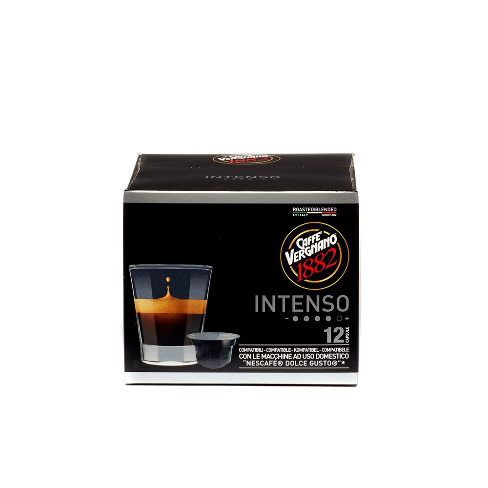 Vergnano Intenso Dolce gusto kompatibilis kávé kapszula, 6x12 db - eMAG.hu