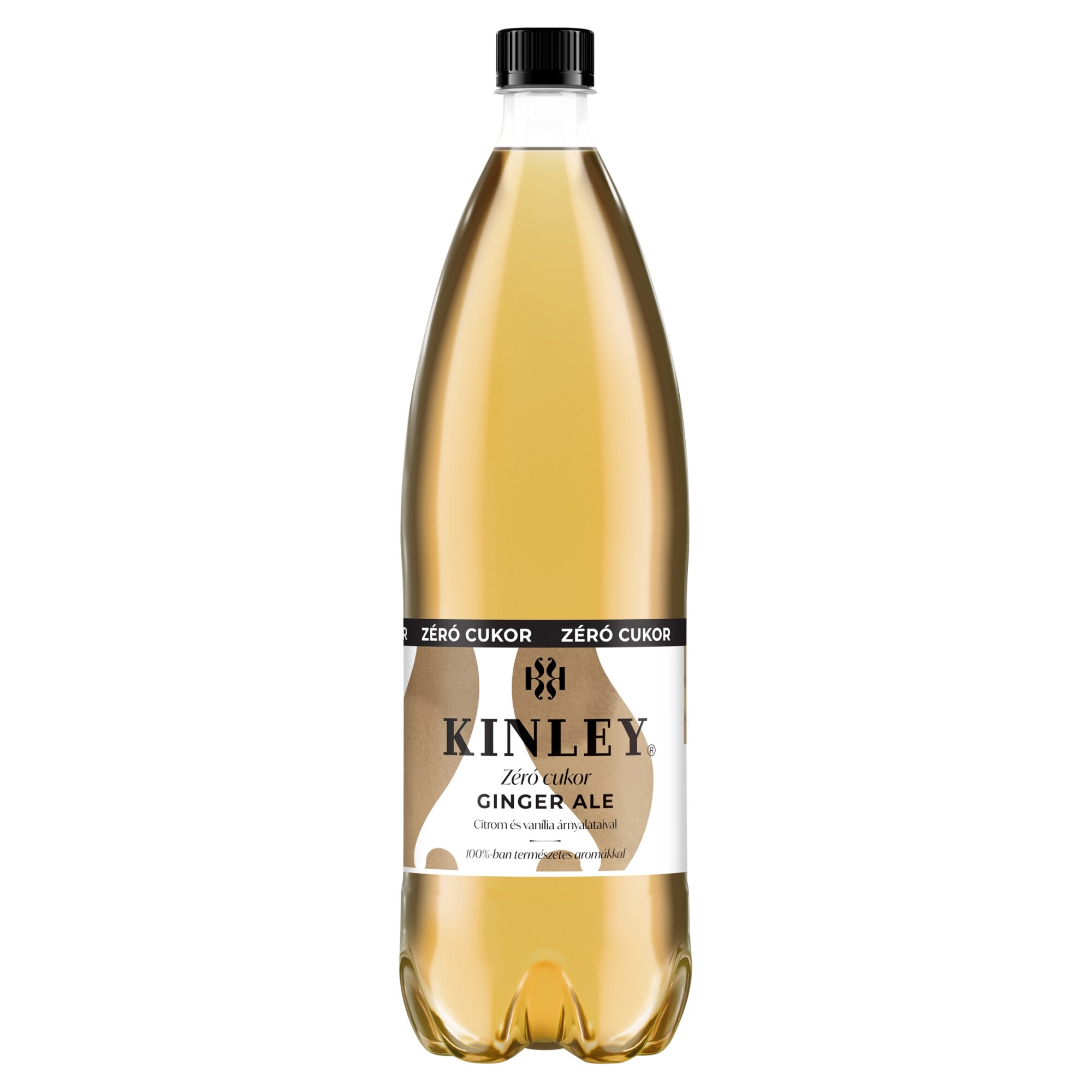Kinley Ginger Ale Zero gyömbér ízű szénsavas üdítőital, 8x1.5l - eMAG.hu