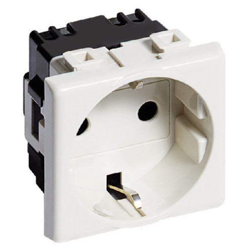 Priza modulara alba schuko Kosmo16A in doua module - eMAG.ro