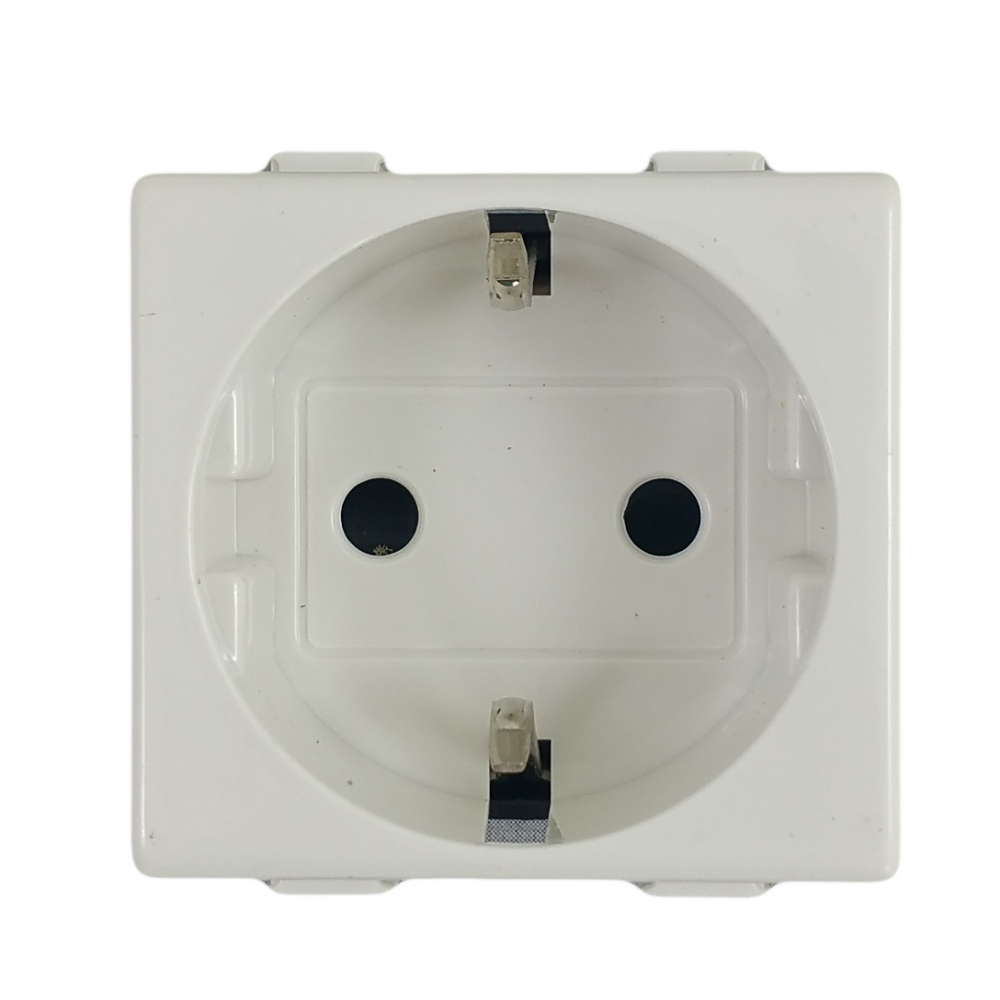 Priza modulara alba schuko Kosmo16A in doua module - eMAG.ro