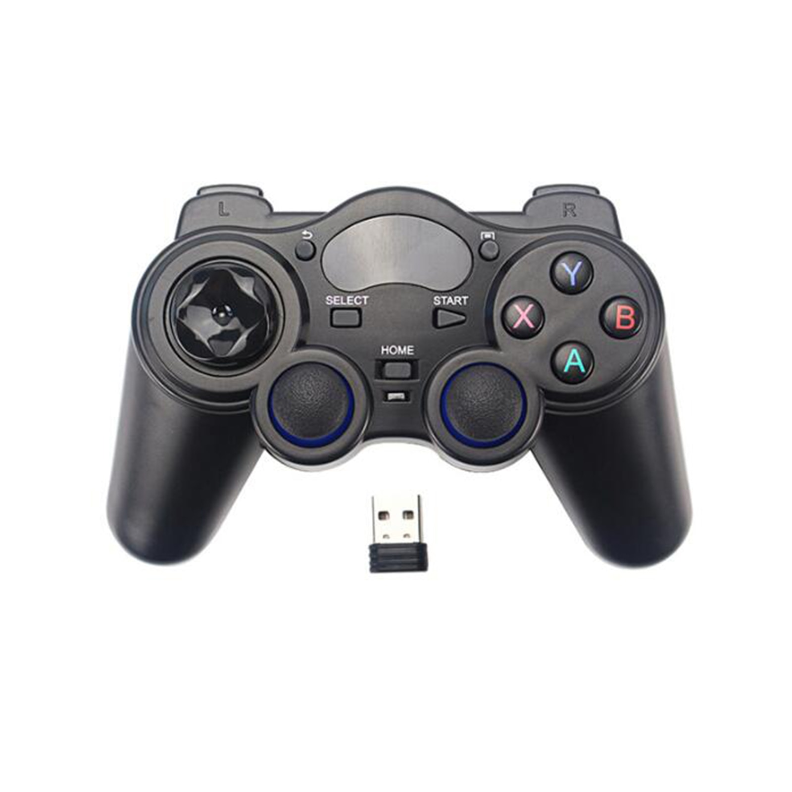 Controler wireless, USB, Compatibil cu PC, Negru - eMAG.ro