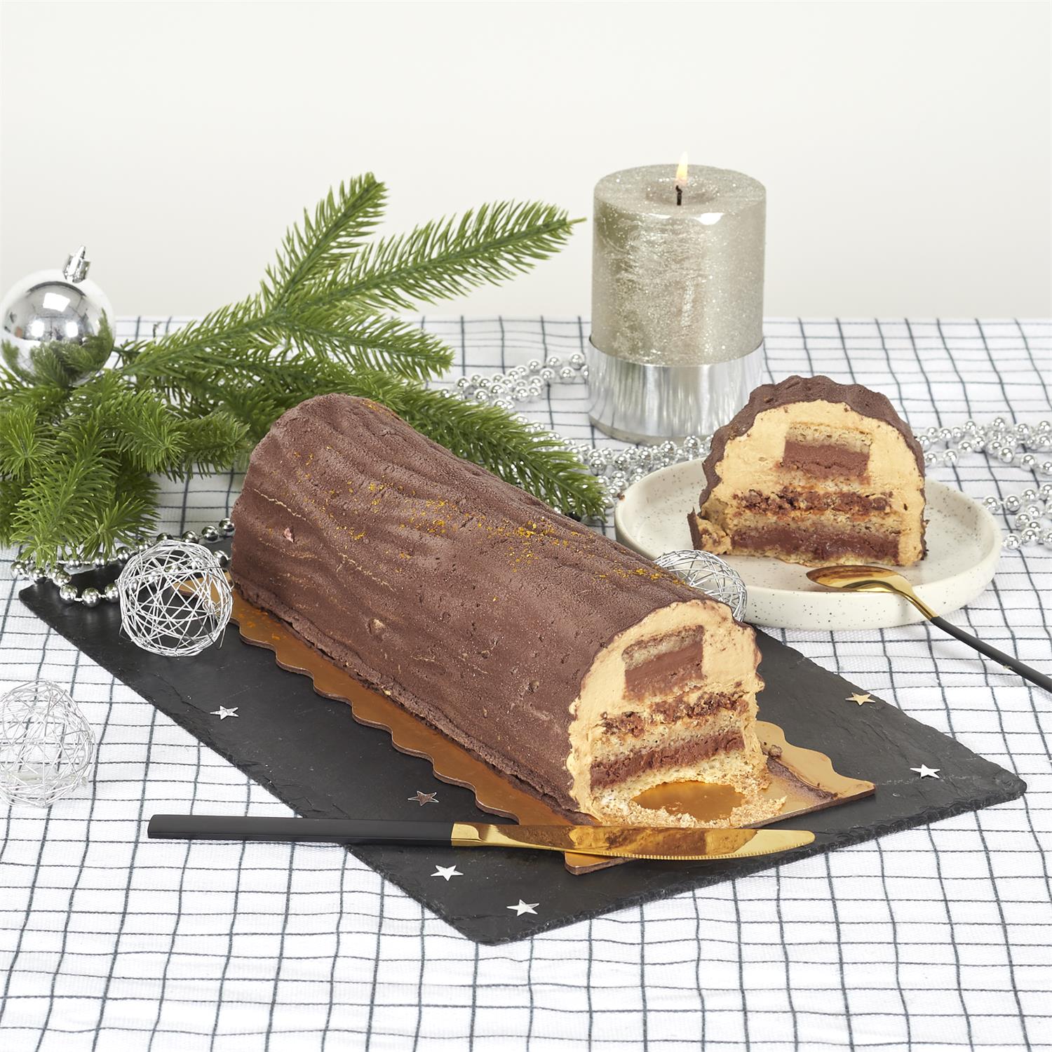 Forma PVC pentru rulada Buturuga, cu foaie silicon model, scoarta de ...