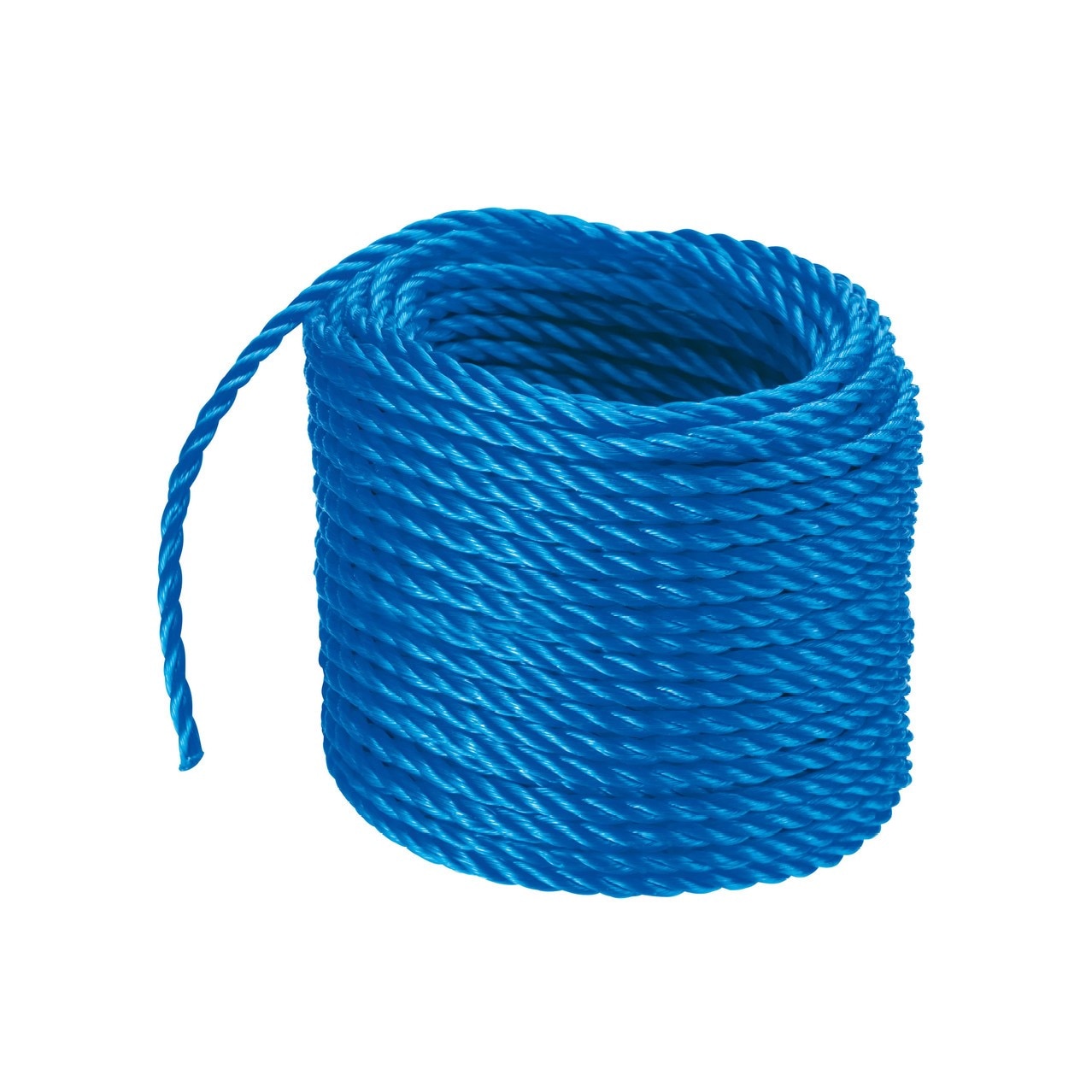 Sfoara polipropilena rasucita 4 mm X 20 metri, albastru, Parkside - eMAG.ro