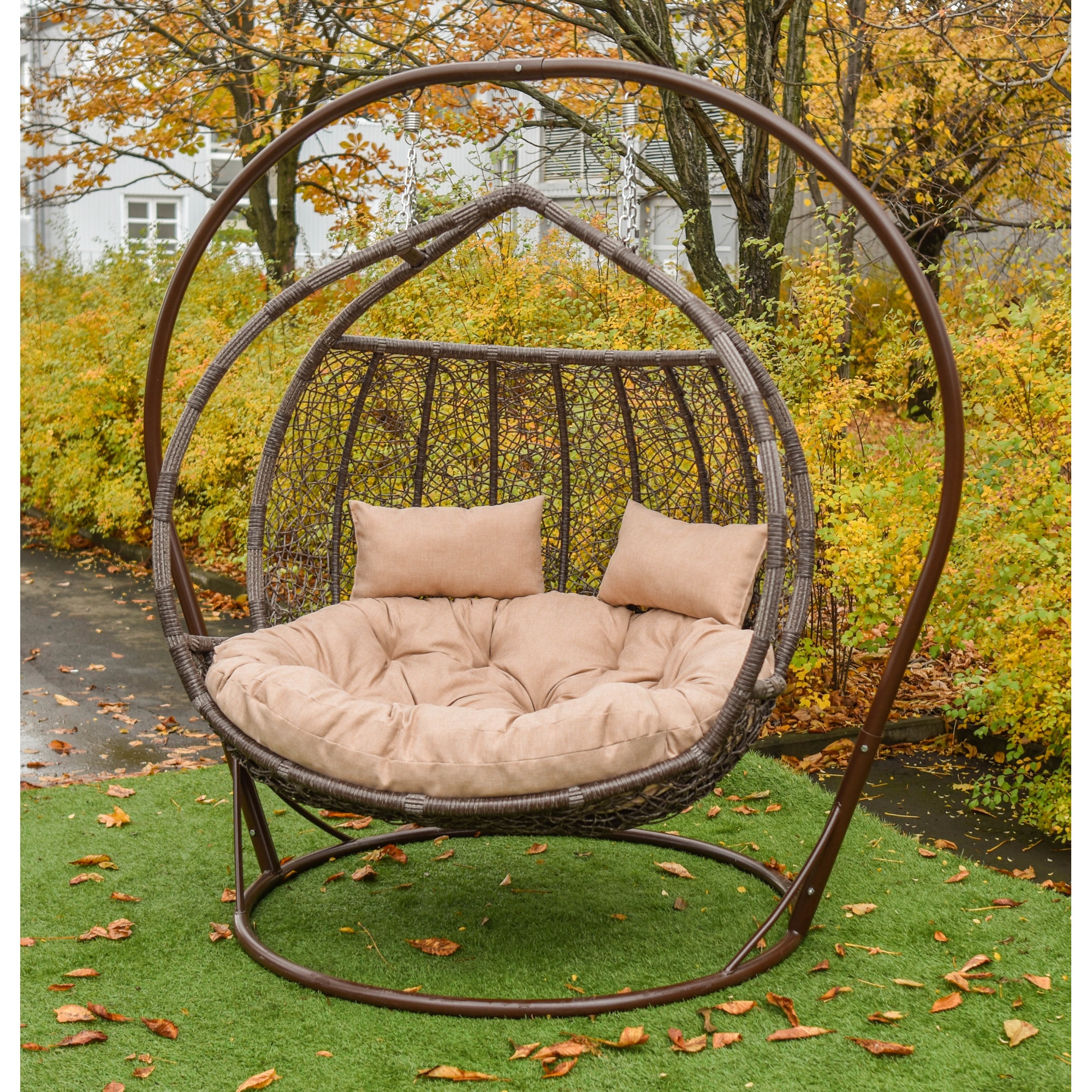 Leagan gradina/terasa, casa GALANT 132x100x192H multicolor - eMAG.ro