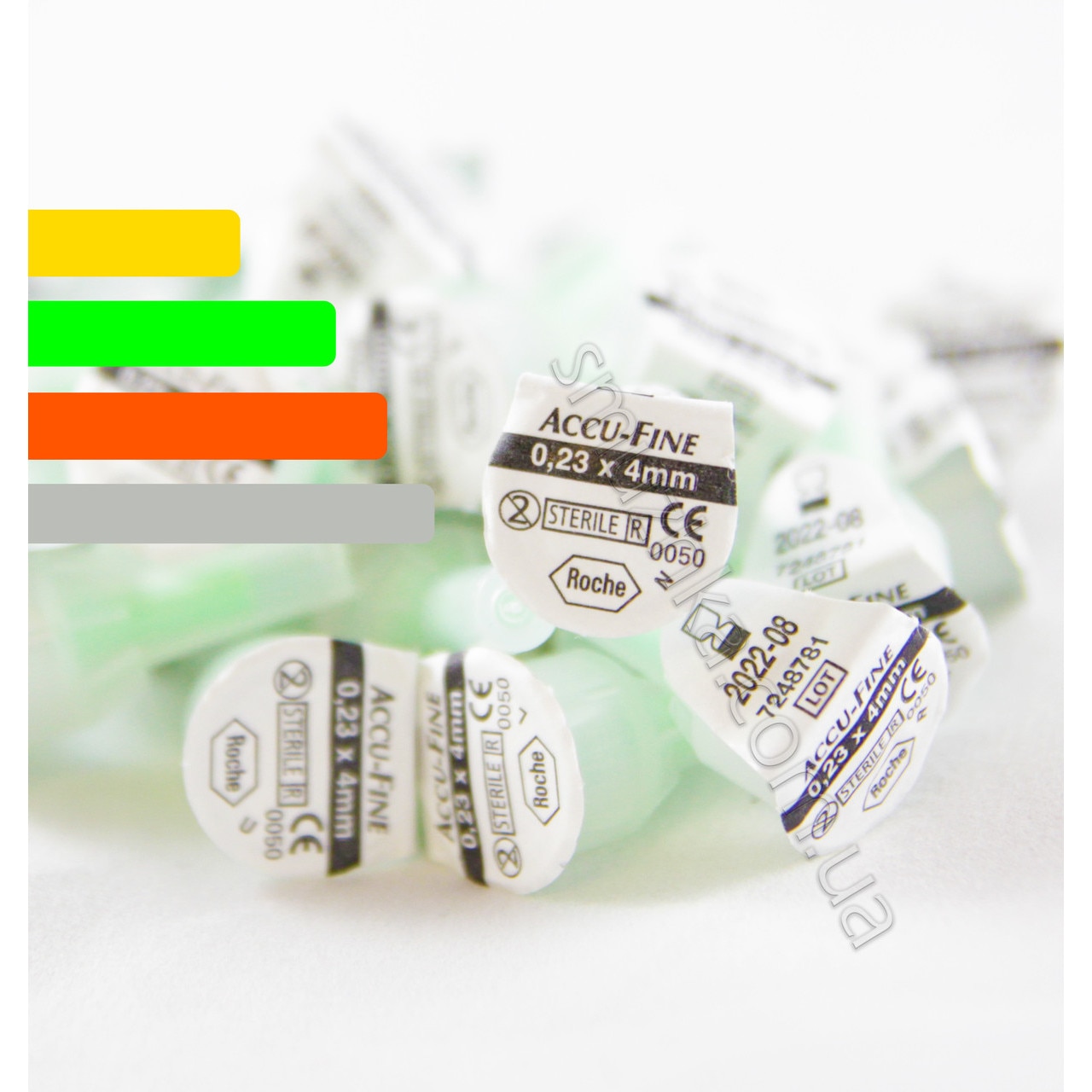 Ace Roche pentru pen insulina, Roche, Accu-Fine 4mm x 0,23mm, 32G ...