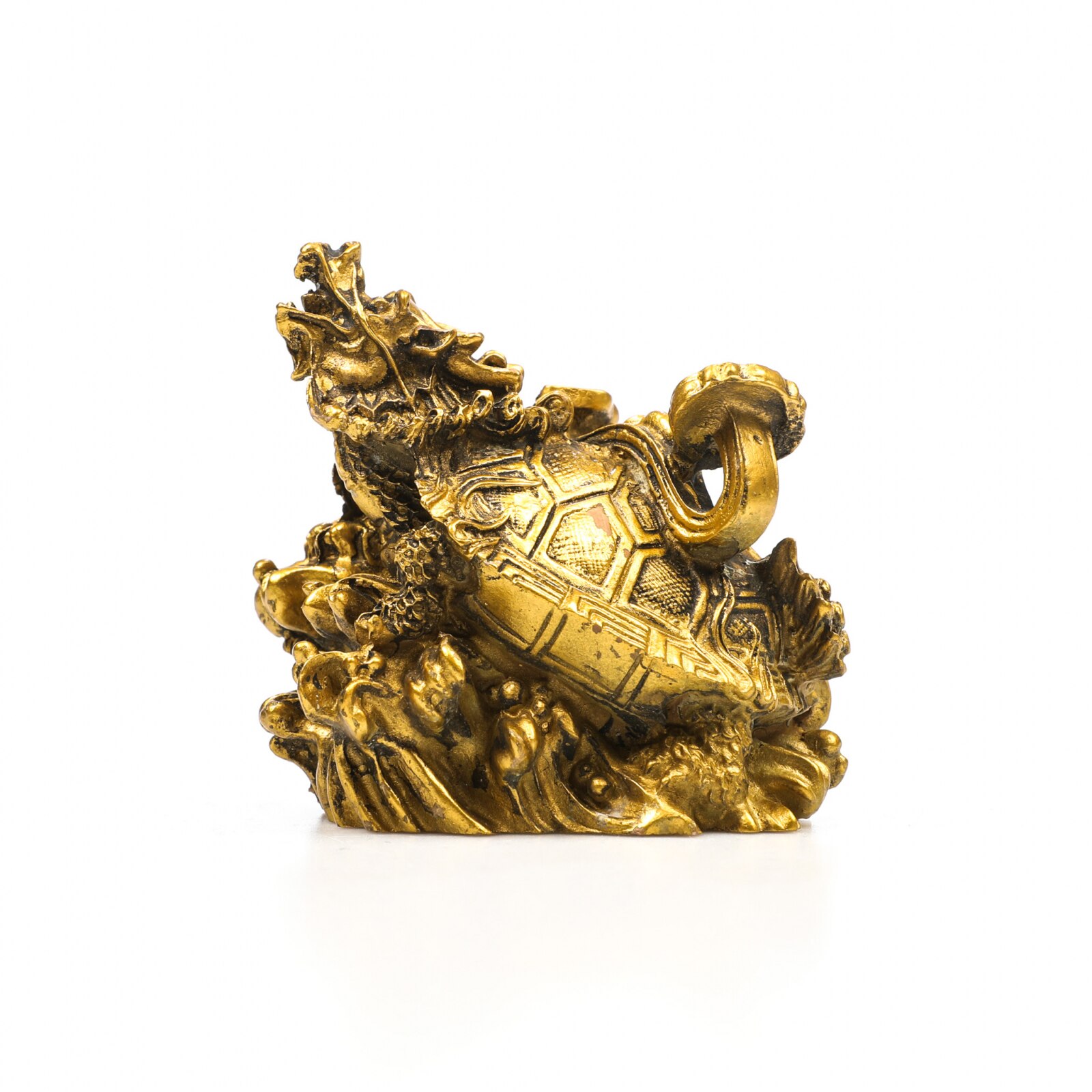 Statueta Feng Shui Broasca Testoasa cu cap de dragon pentru noroc si ...
