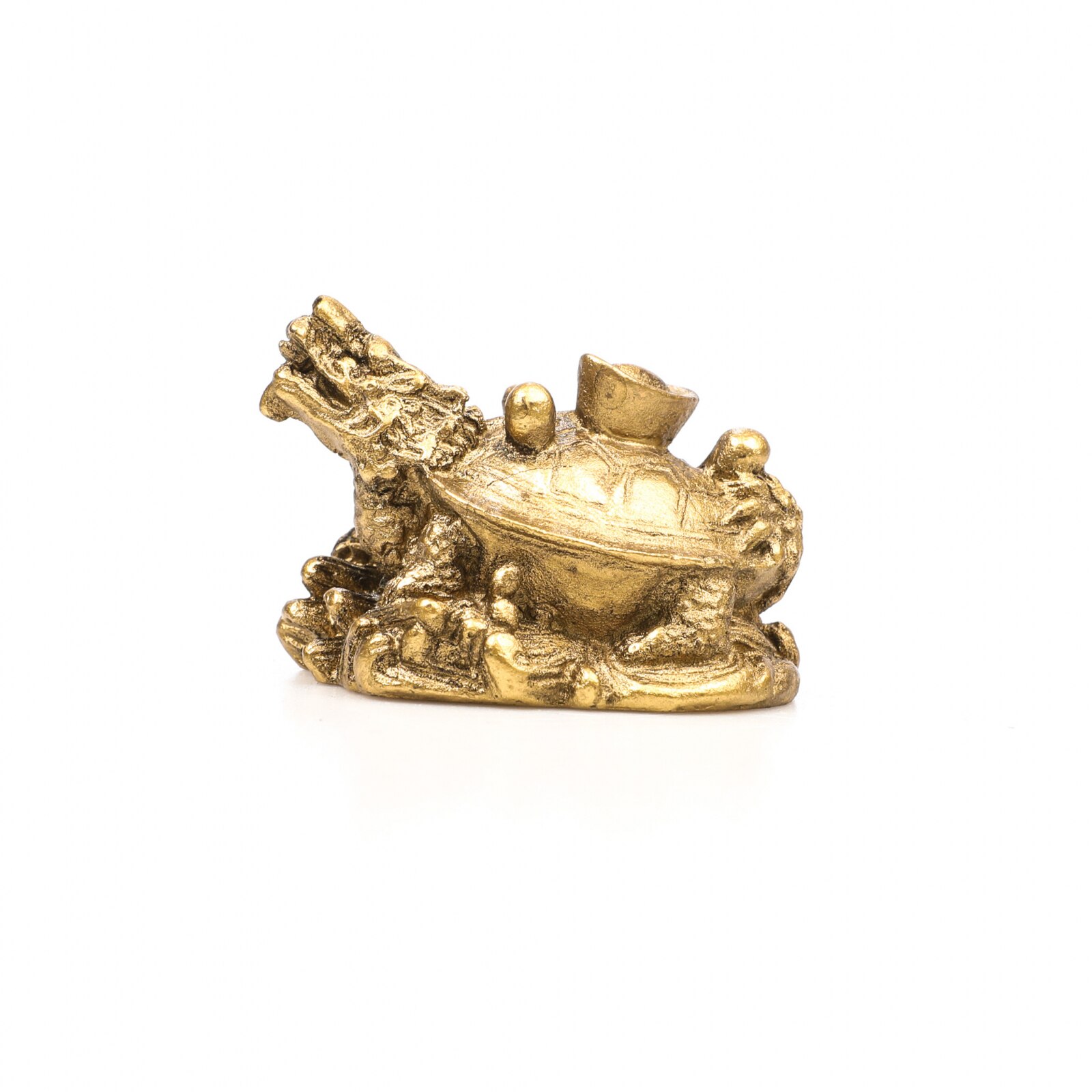 Statueta Feng Shui mica Broasca Testoasa cu cap de dragon pentru noroc ...