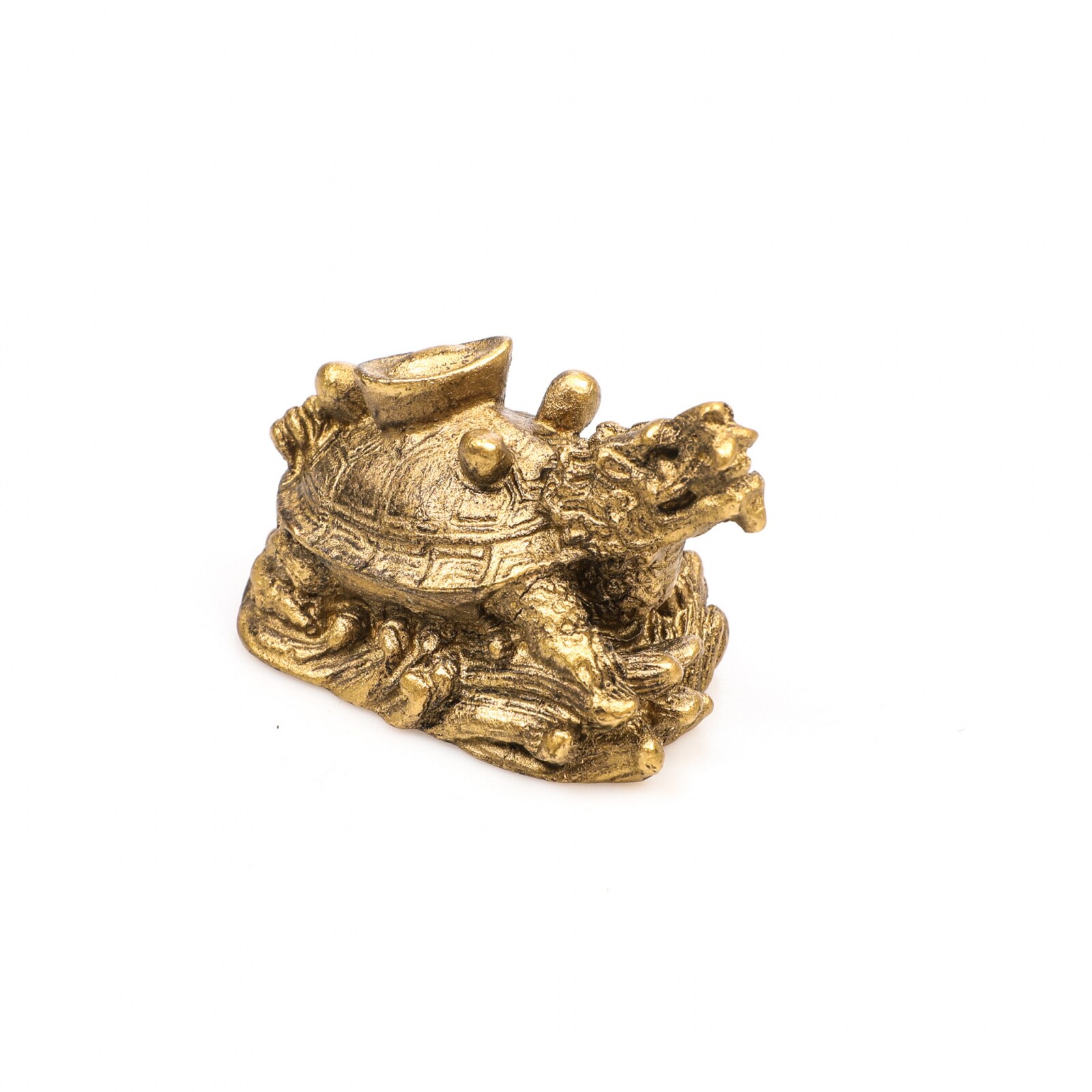 Statueta Feng Shui mica Broasca Testoasa cu cap de dragon pentru noroc ...