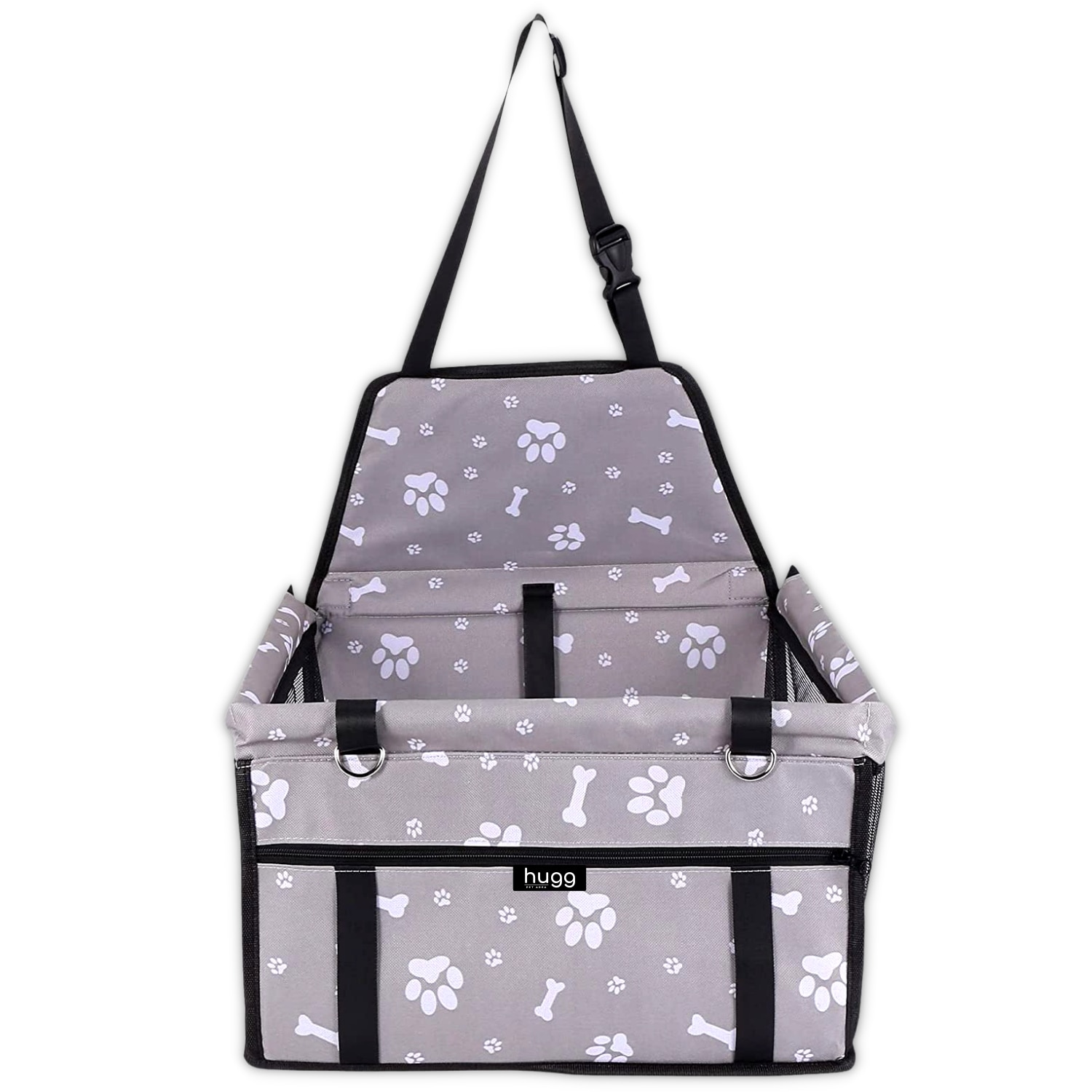 Scaun Auto cu Husa pentru Animale de Companie, Caini, Pisici, HUGG ...