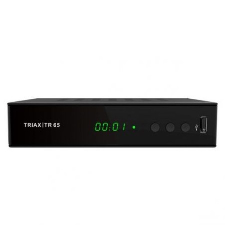 Triax TR 65, DVB-T/T2 dekóder (HEVC/MPEG 4, HDTV, FTA, PVR Ready), Set ...