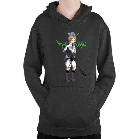 Детски суичър World Trigger Sniper Night Vision, Черен, Размер 104-110 ...