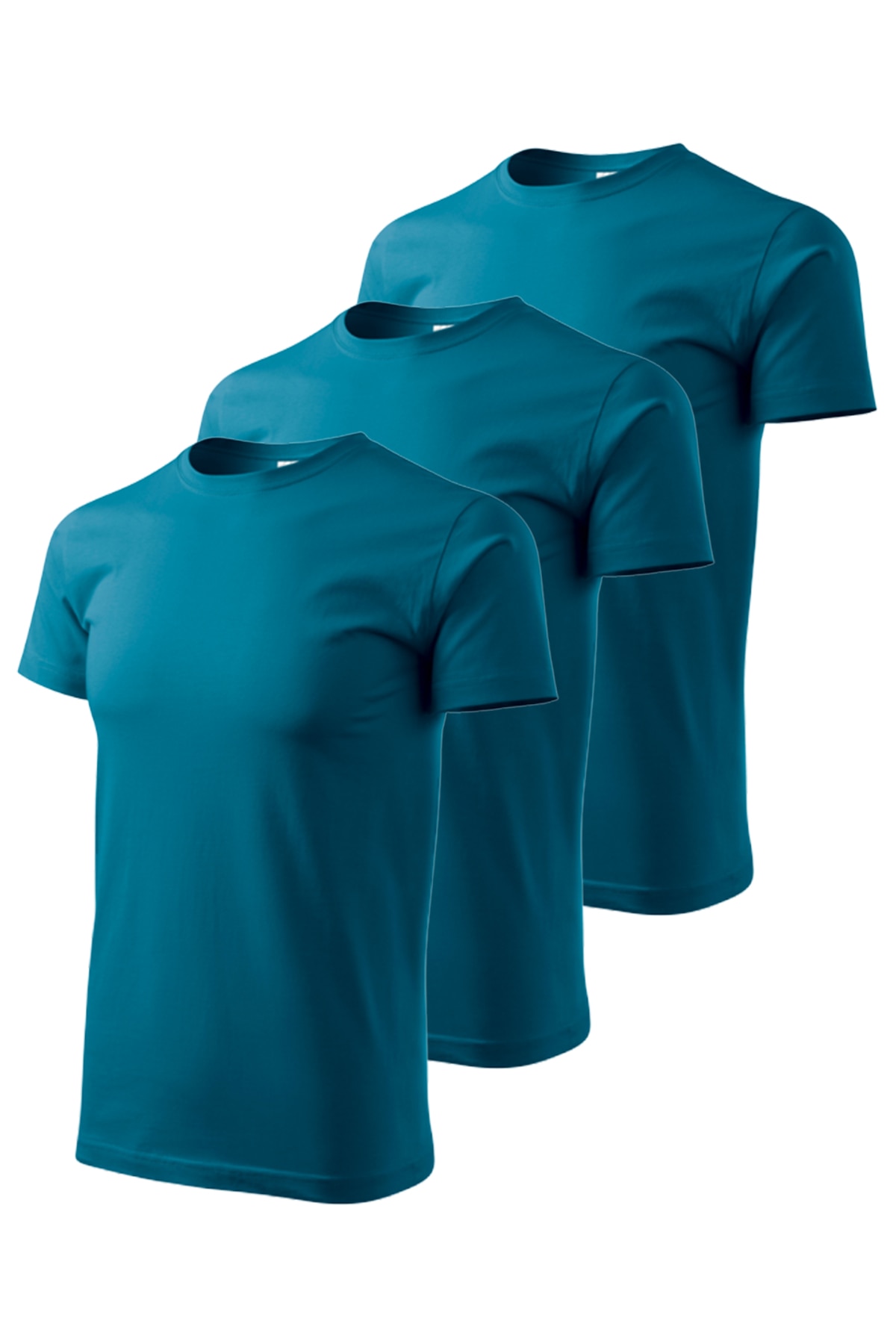 Set 3 tricouri pentru barbati Basic Classic, Malfini, marimea M ...