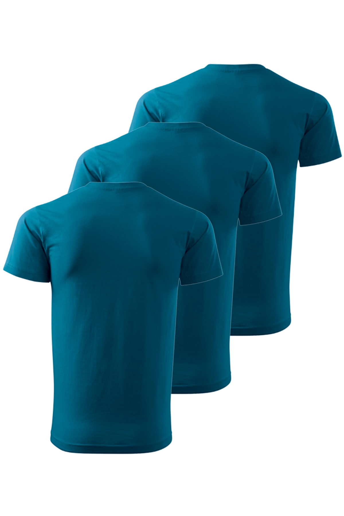 Set 3 tricouri pentru barbati Basic Classic, Malfini, marimea M ...