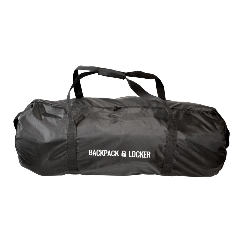 Husa pentru geanta de calatorie, Backpack Locker, Poliester, Negru, 65 ...
