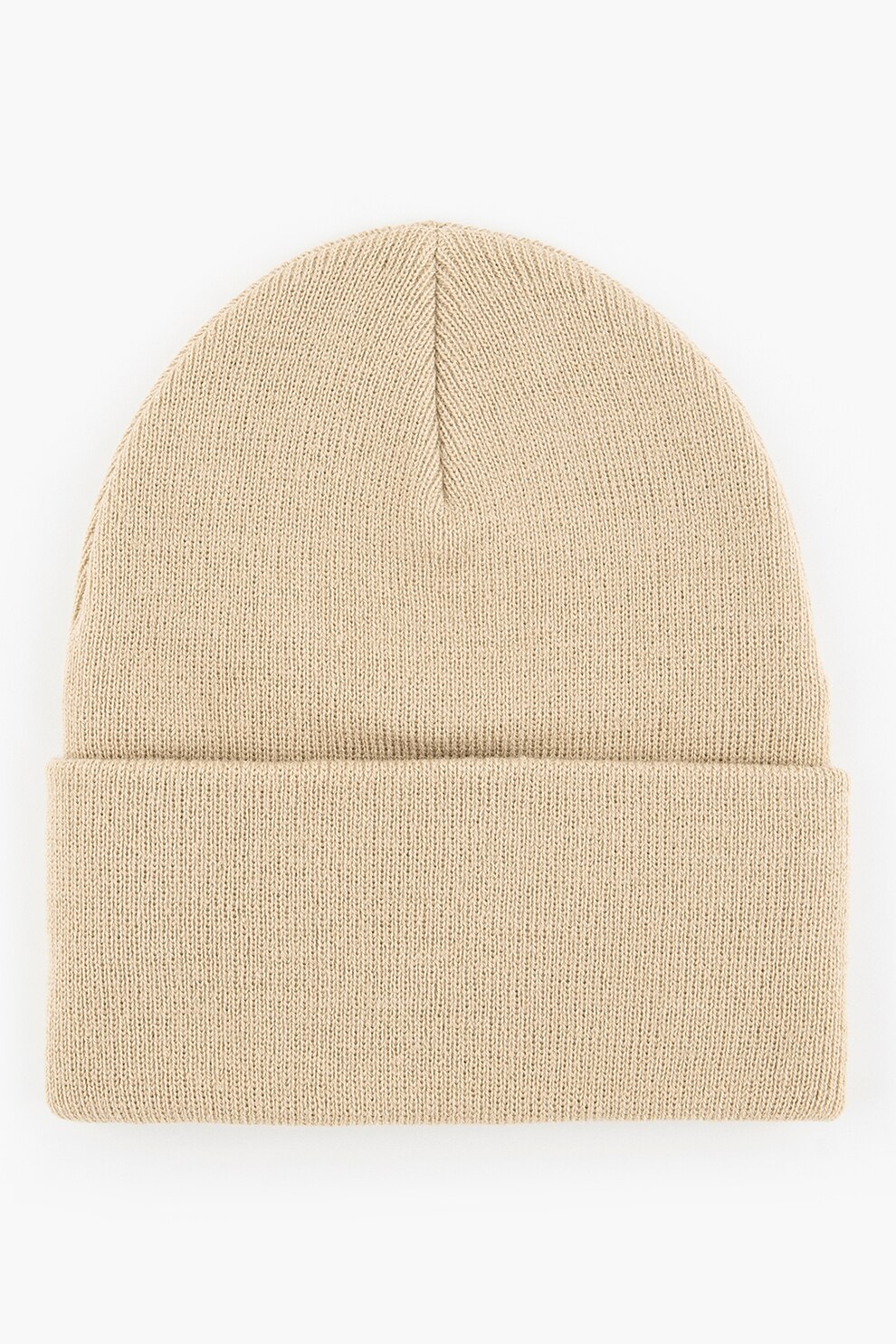 Levi's, Caciula plisata cu logo brodat, Maro nisip - eMAG.ro