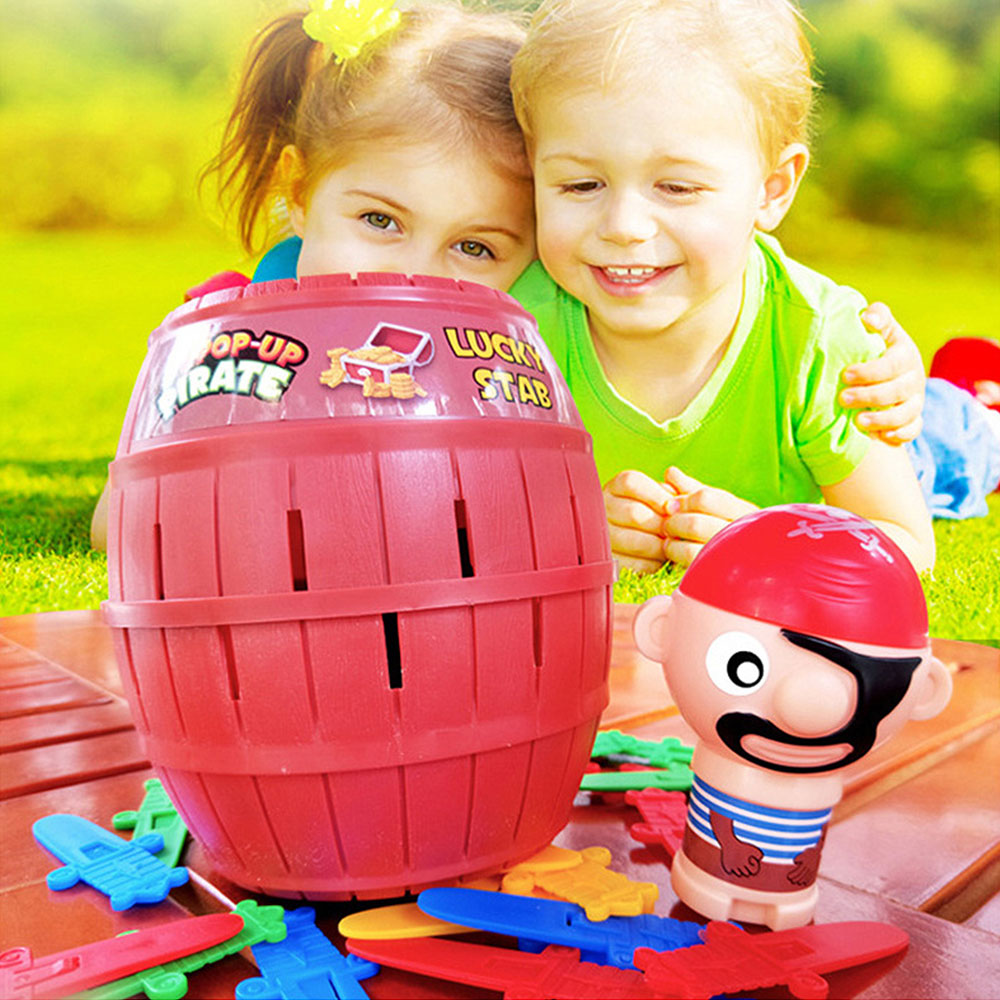 Интерактивна детска игра Pop Up Pirate, ABS, 12x12 см, Многоцветна ...