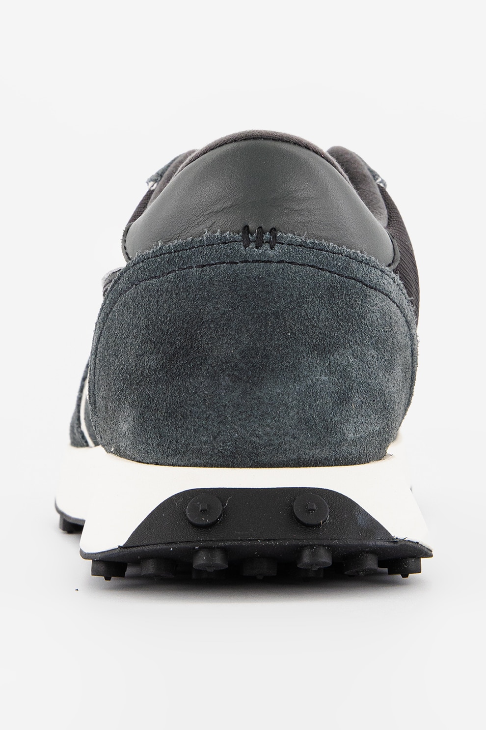 Diesel, Спортни обувки S-Racer с кожа и велур, Черен, Бял, Въглен сиво ...