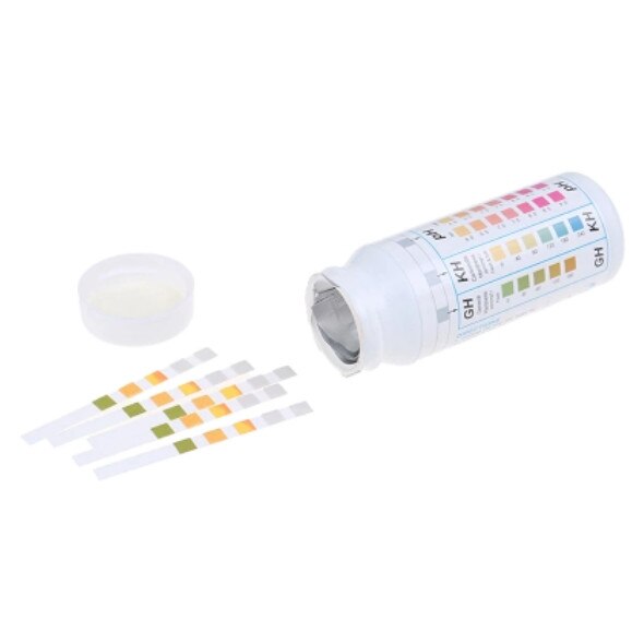 Set 50 testere hartie pentru duritatea apei, benzi 5 in 1 pentru pH ...
