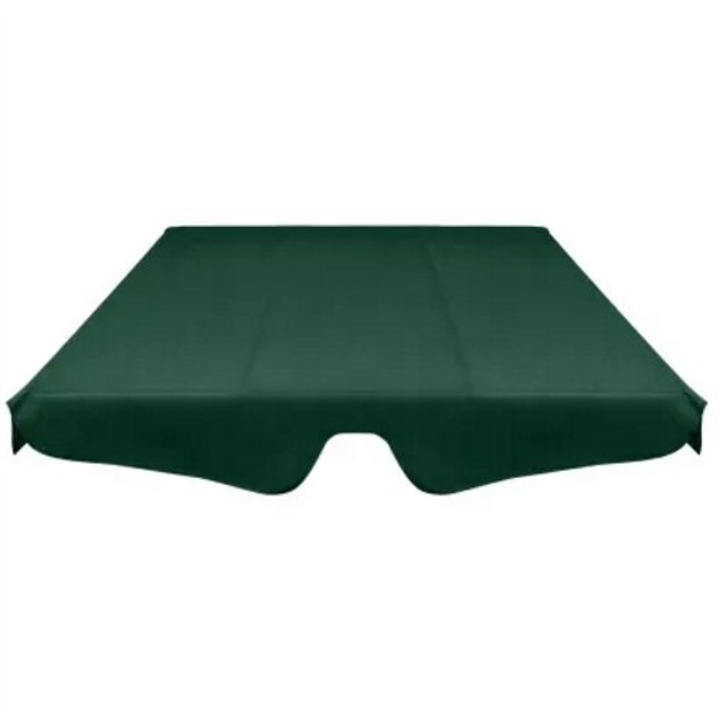 Set saltea si copertina Lanbra pentru balansoar de exterior, Verde ...