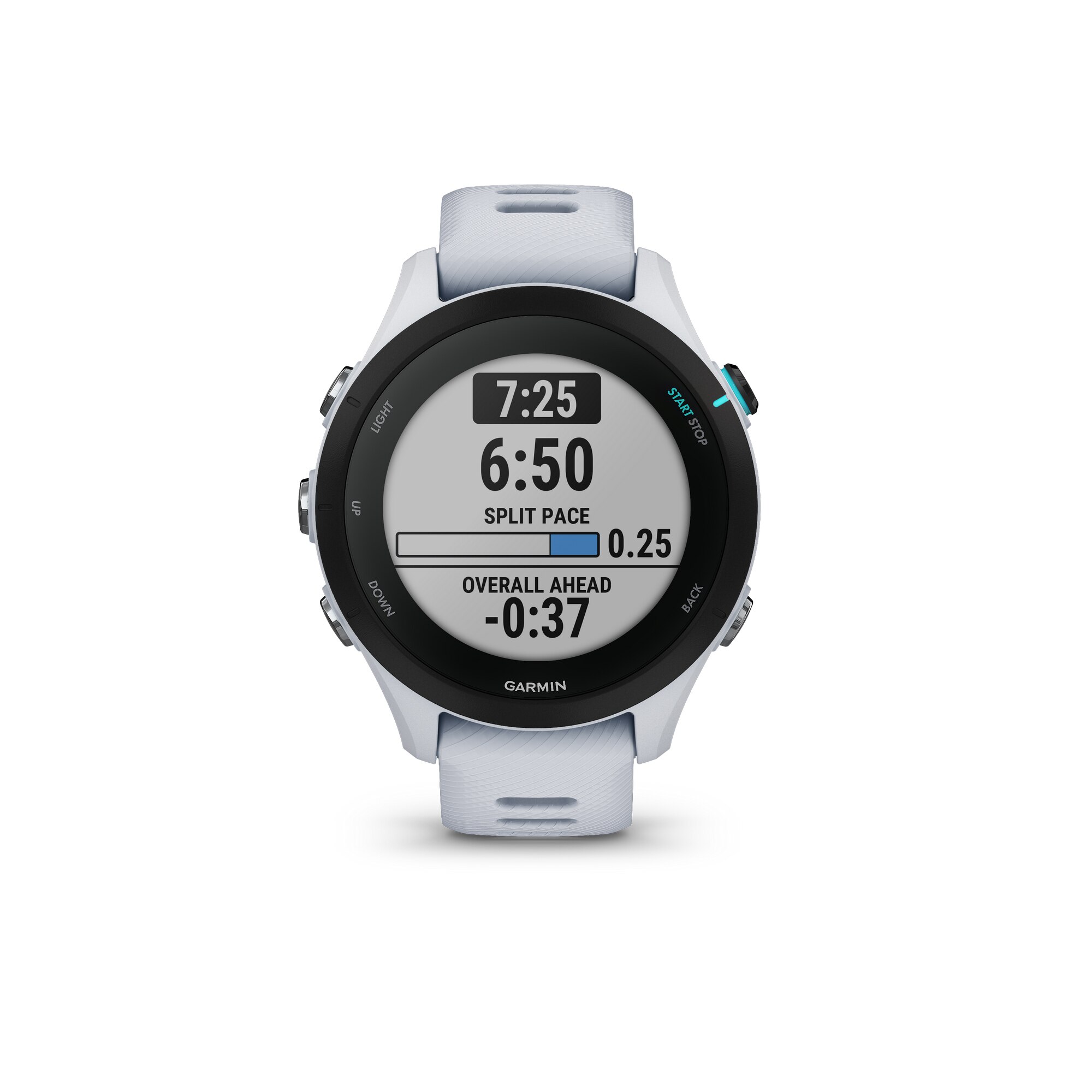 Ceas inteligent, Garmin, Forerunner 255S, alb - eMAG.ro