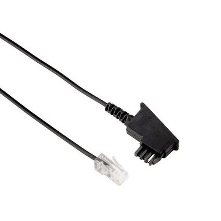 Cablu DSL, TAE F, 10m, Negru - eMAG.ro