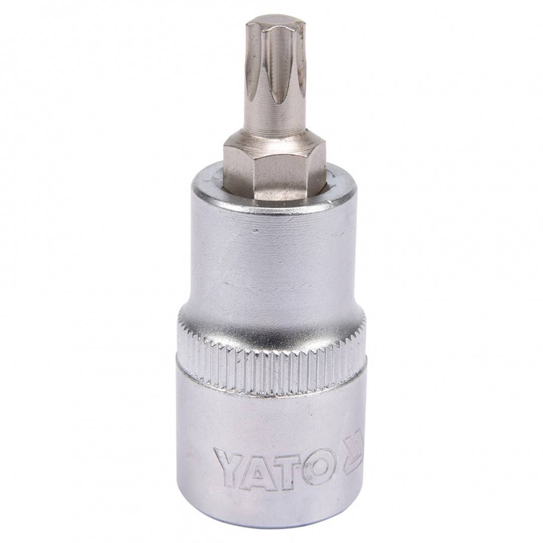 Bit Torx T40 adapterrel 1/2", 55mm, Cr-V, Yato YT-04314 - eMAG.hu