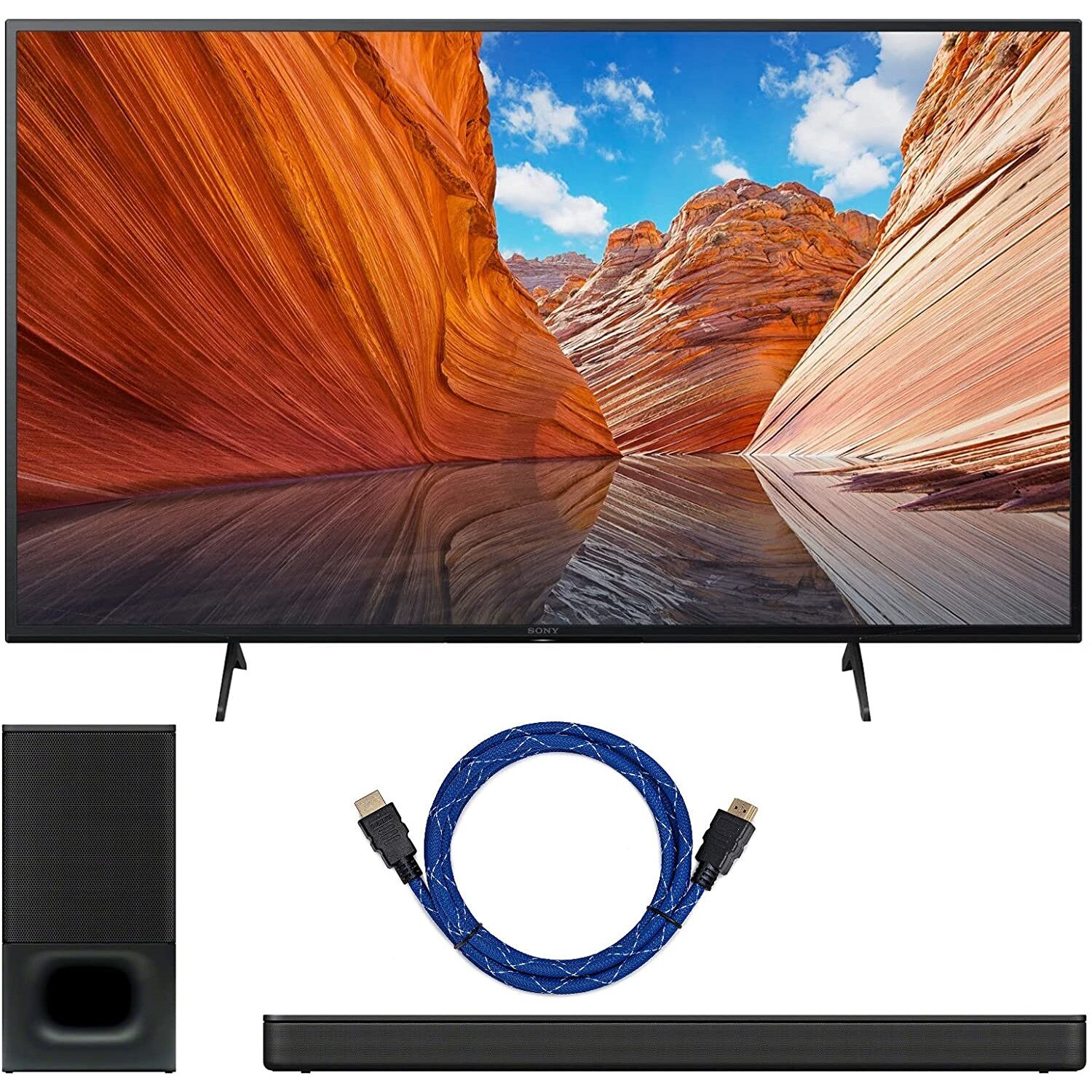 Televizor Sony KD43X80J, LED, 108 cm, 4K Ultra HD, Smart TV, HDR10, HLG ...