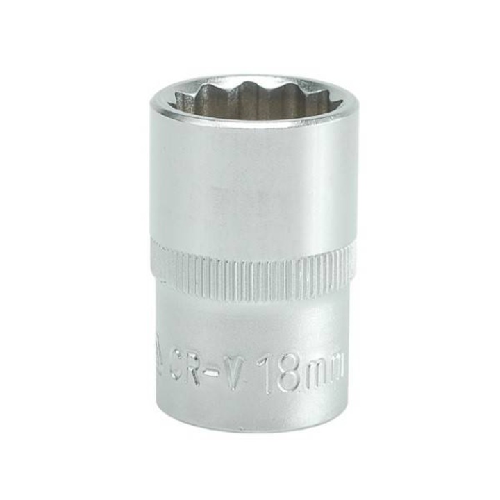 Cheie tubulara Yato YT-1280, bi-hexagonala, Cr-V, 1/2", 18mm - eMAG.ro