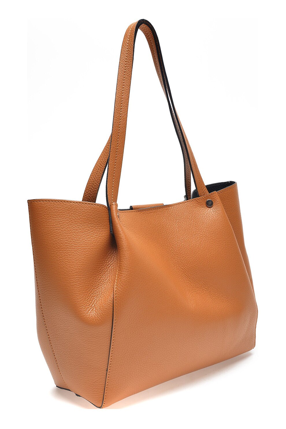 Isabella Rhea, Bőr válltáska, Karamellbarna - eMAG.hu