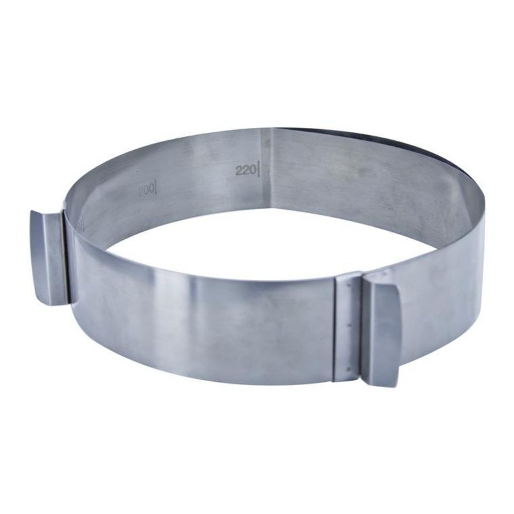 Rama inox, extensibila, cerc, diametru 15-30 cm - eMAG.ro