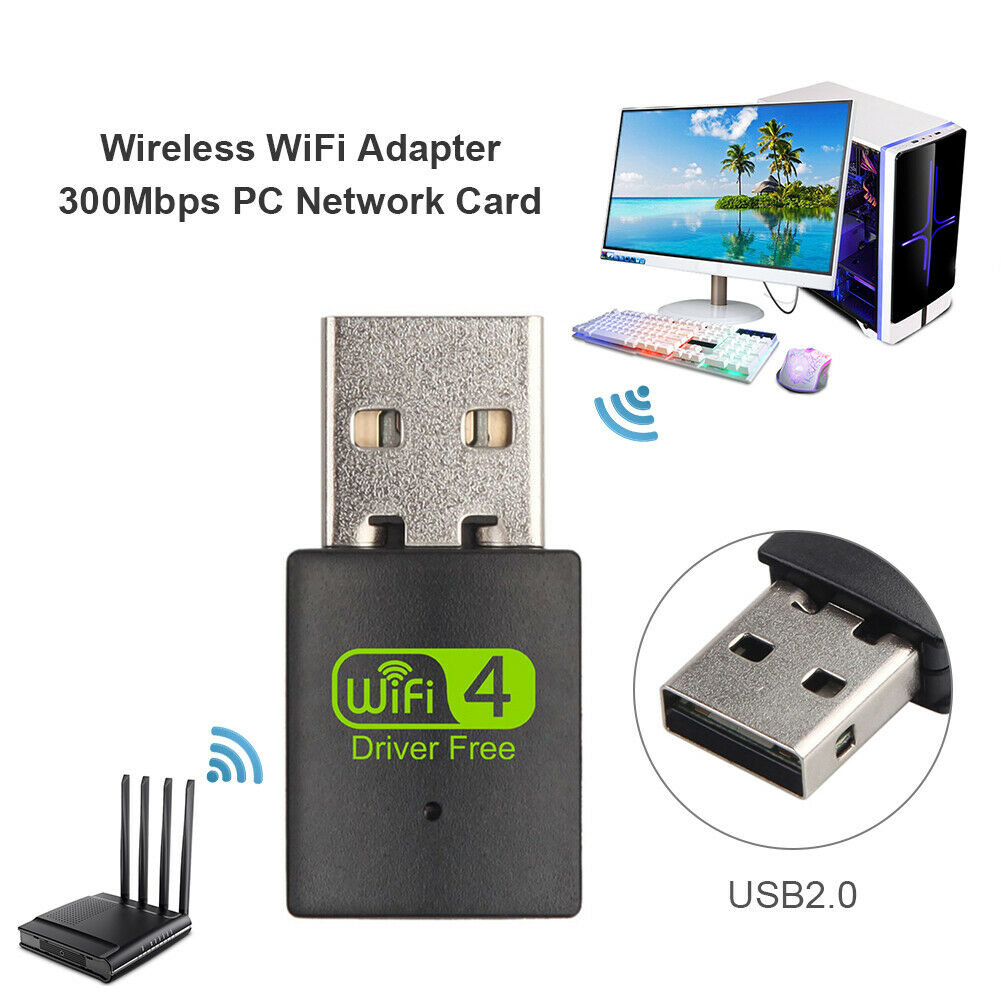 Adaptor WiFi, WODESYS WD-3505C, 300Mbps, 1 Antena, Negru - eMAG.ro