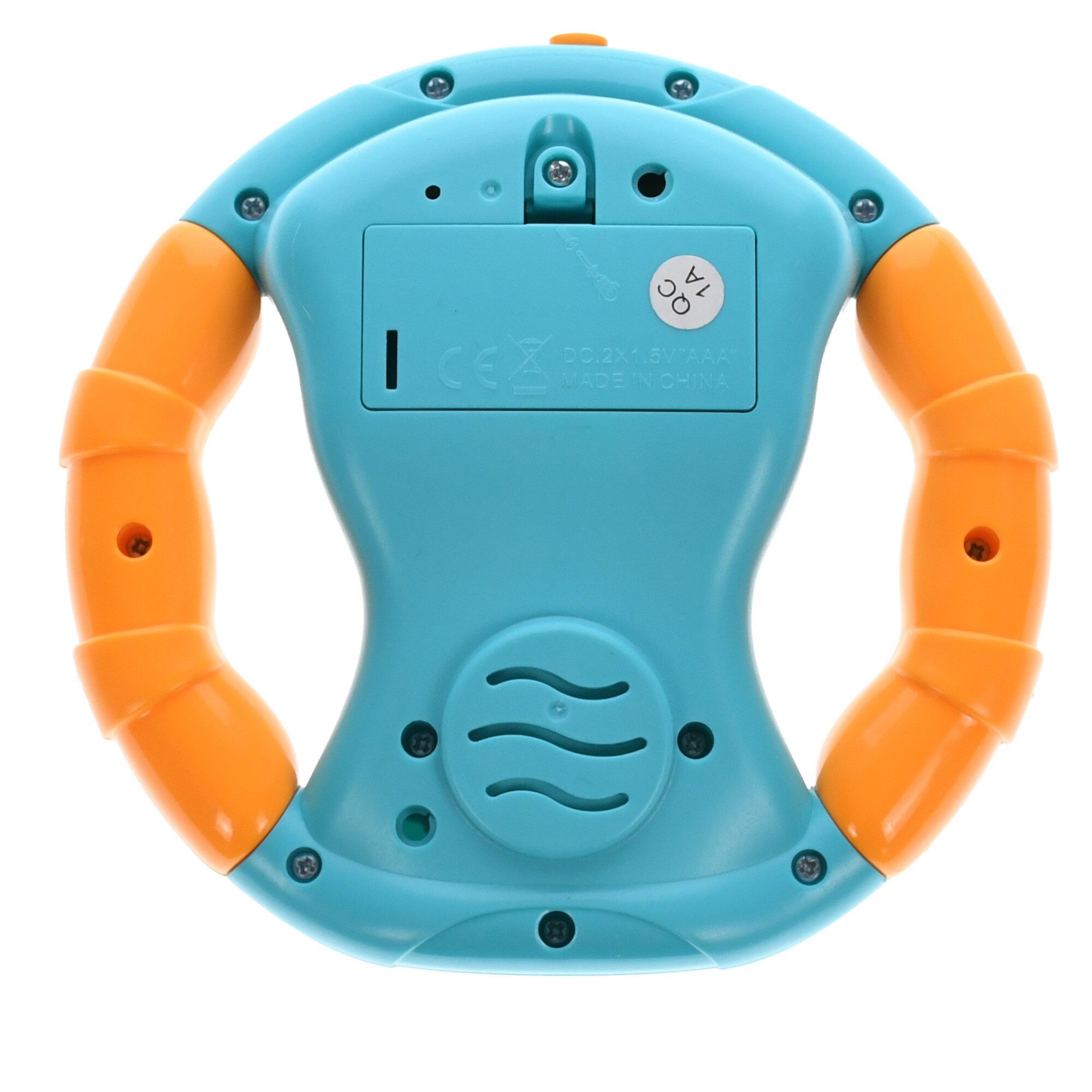 Volan de jucarie pentru copii, cu sunete si lumini, albastru - 3315348A ...