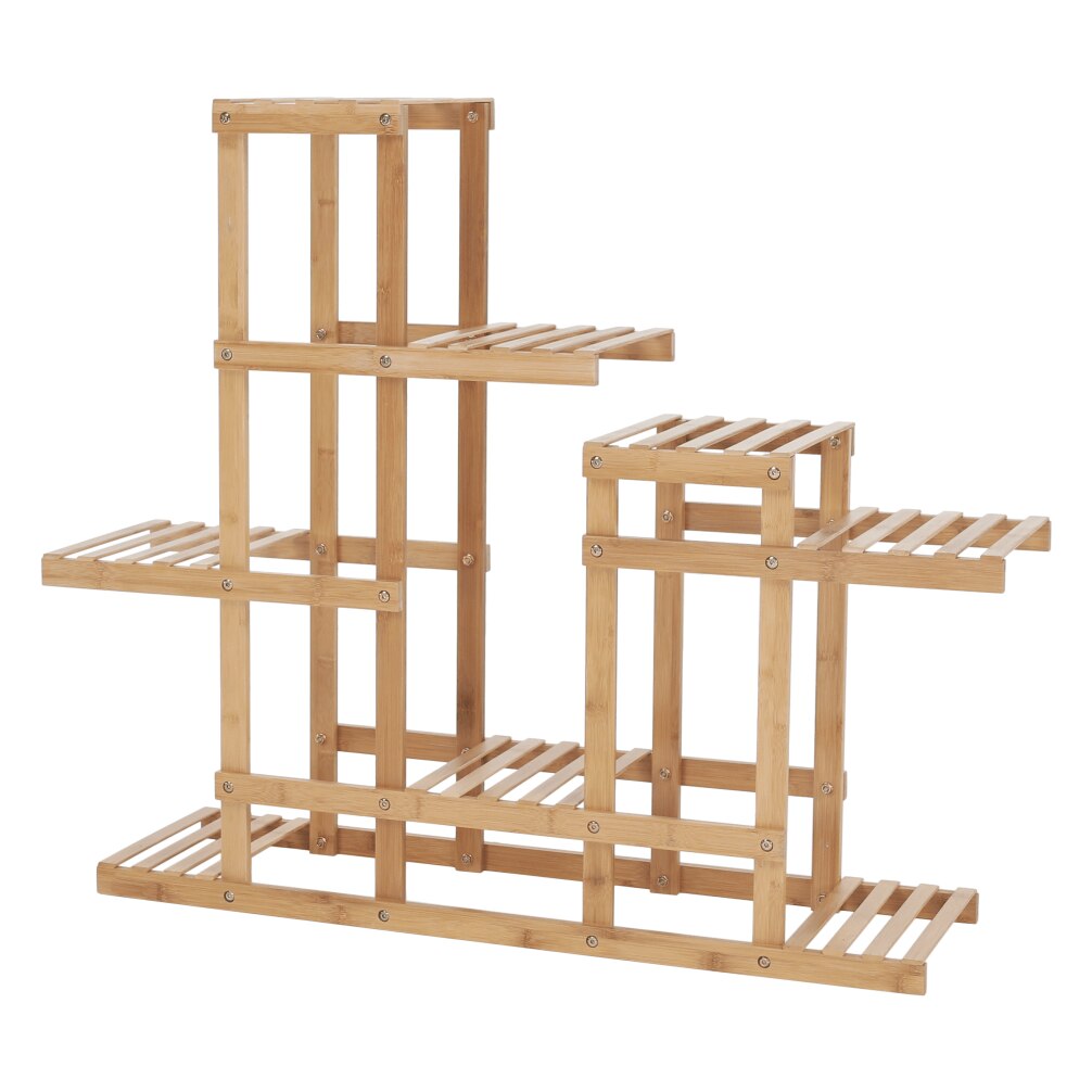 Raft bambus natur Tabia 103,5x25x85 cm - eMAG.ro