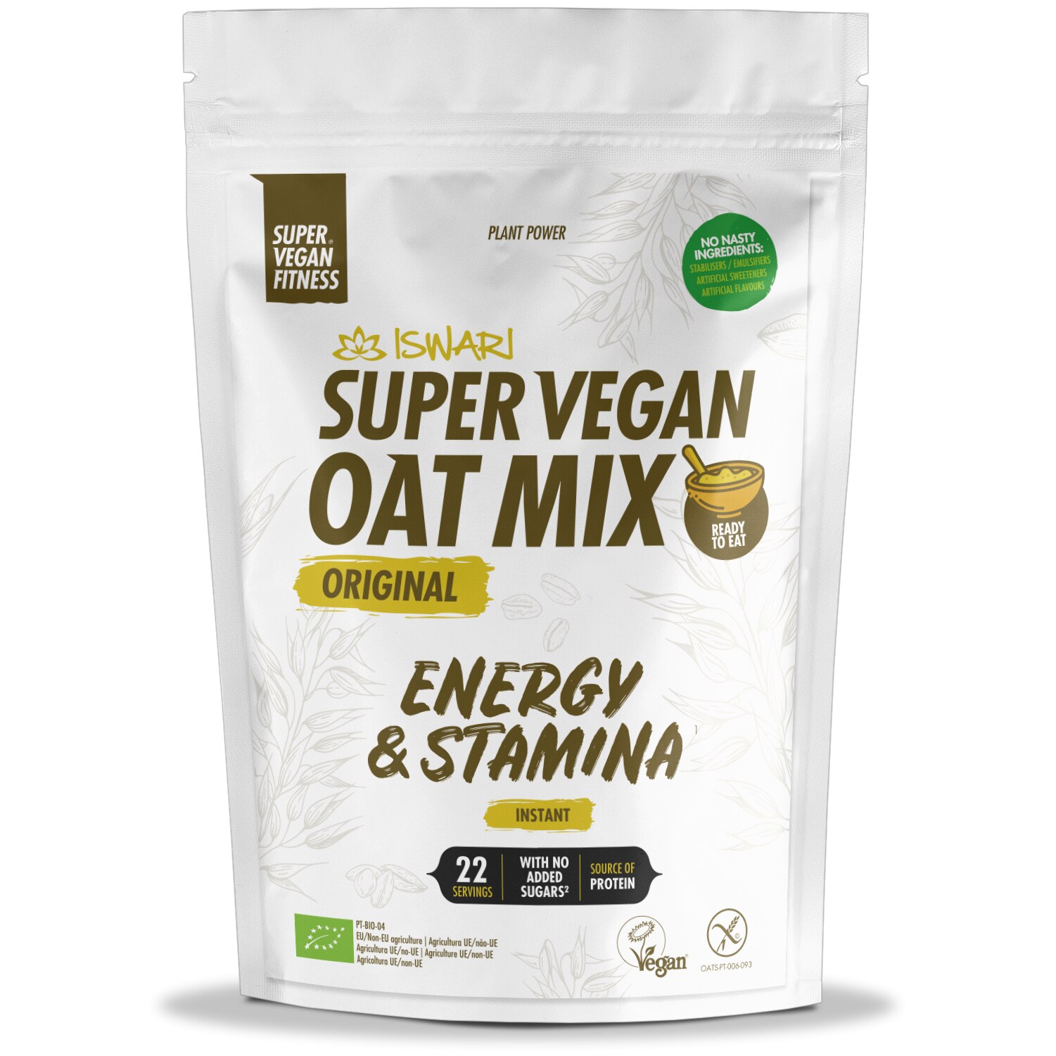 Mix Super Vegan BIO din ovaz si seminte Iswari - eMAG.ro