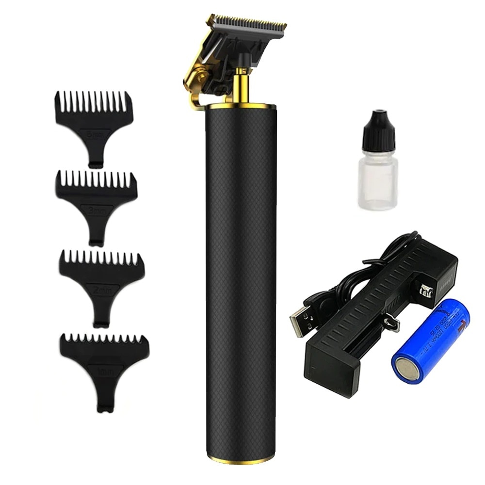 Masina De Tuns Profesionala Runimex®, Pentru Barba, Contur, Fara Fir ...