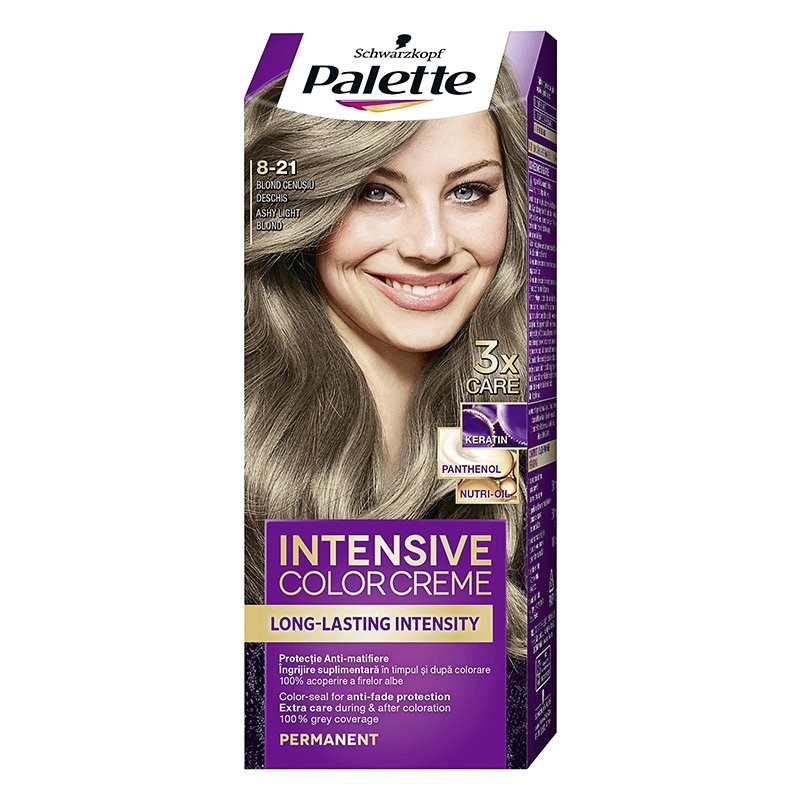Set 4 x Vopsea de Par Permanenta Palette Intensive Color Creme 8-21 ...