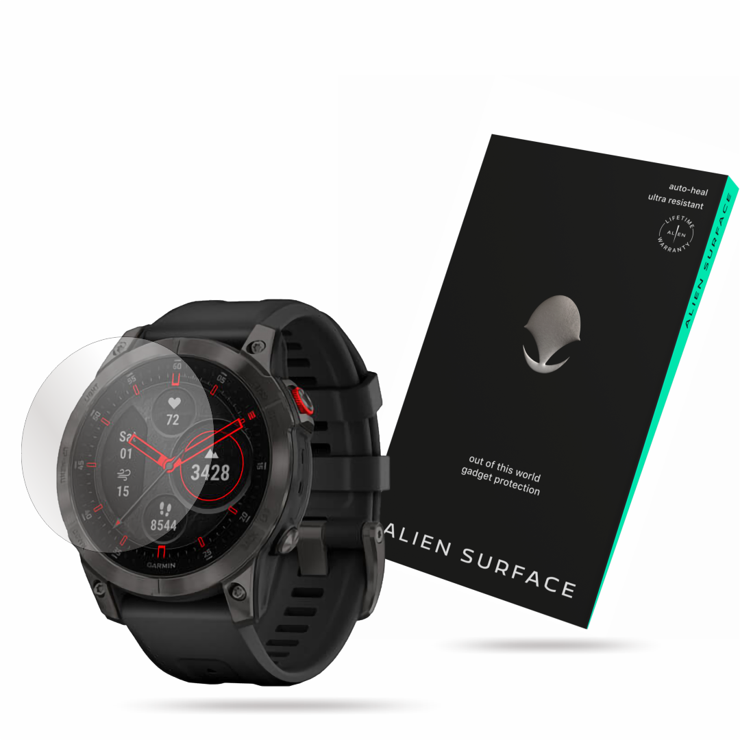 Set Folie Alien Surface, pentru Garmin epix (Gen 2), protectie ecran ...