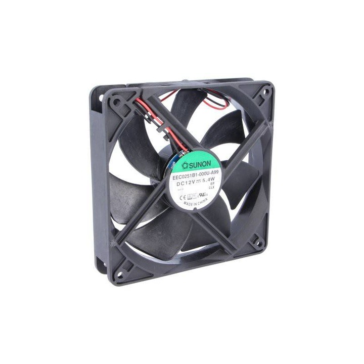 Ventilator 12V, 120x120x25mm, 183.8mc/h - eMAG.ro