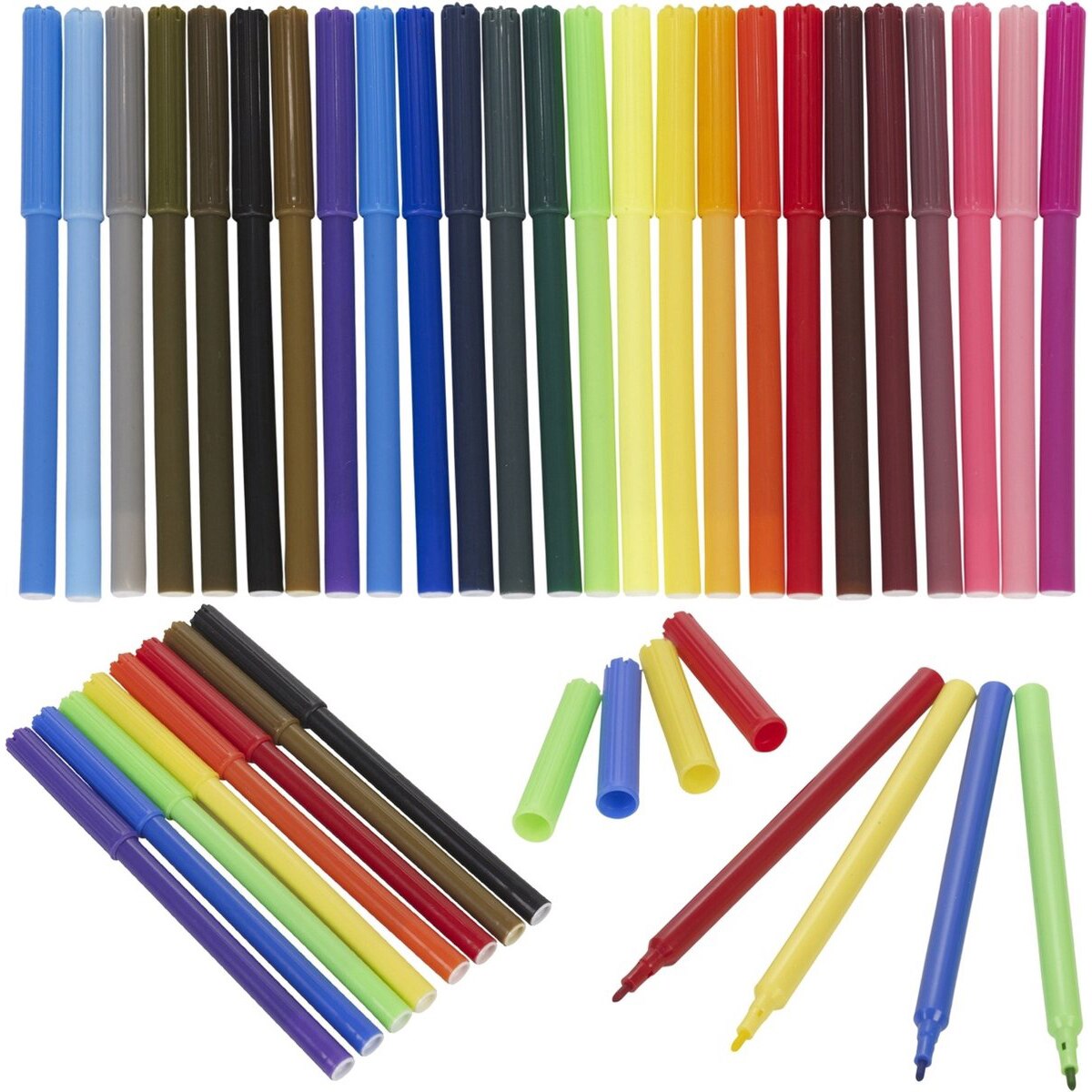 Set pixuri, 50 bucati, Multicolor - eMAG.ro